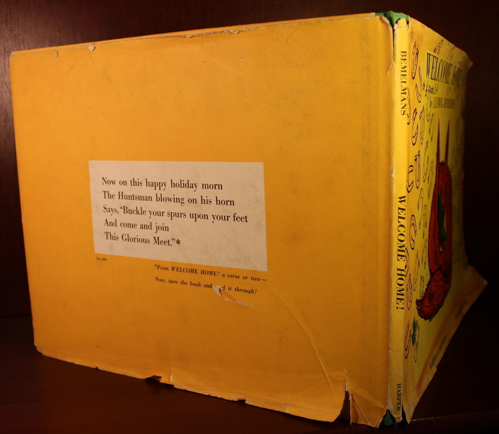 Welcome Home! by Ludwig Bemelmans | Hardcover | 1960 | Harper ...