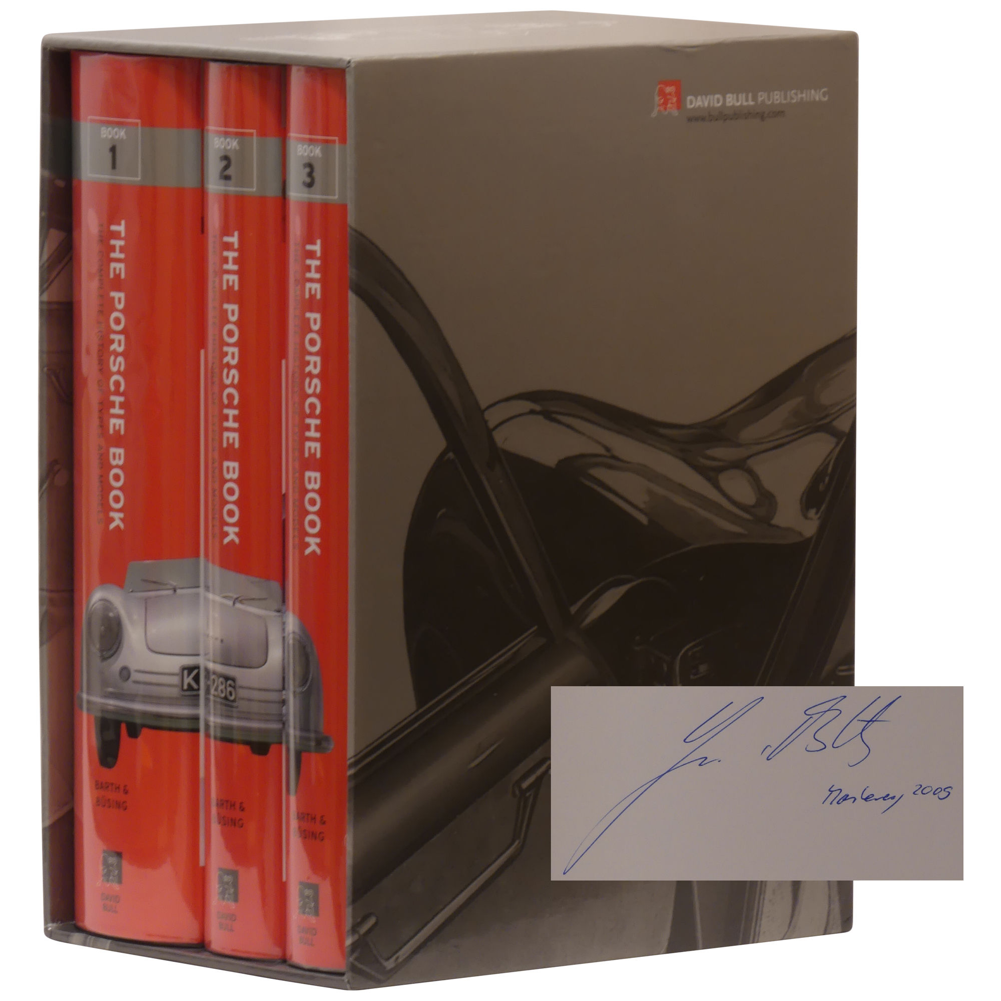 The Porsche Book: The Complete History of Types and Models by Barth, Jürgen and Gustav Büsing ...