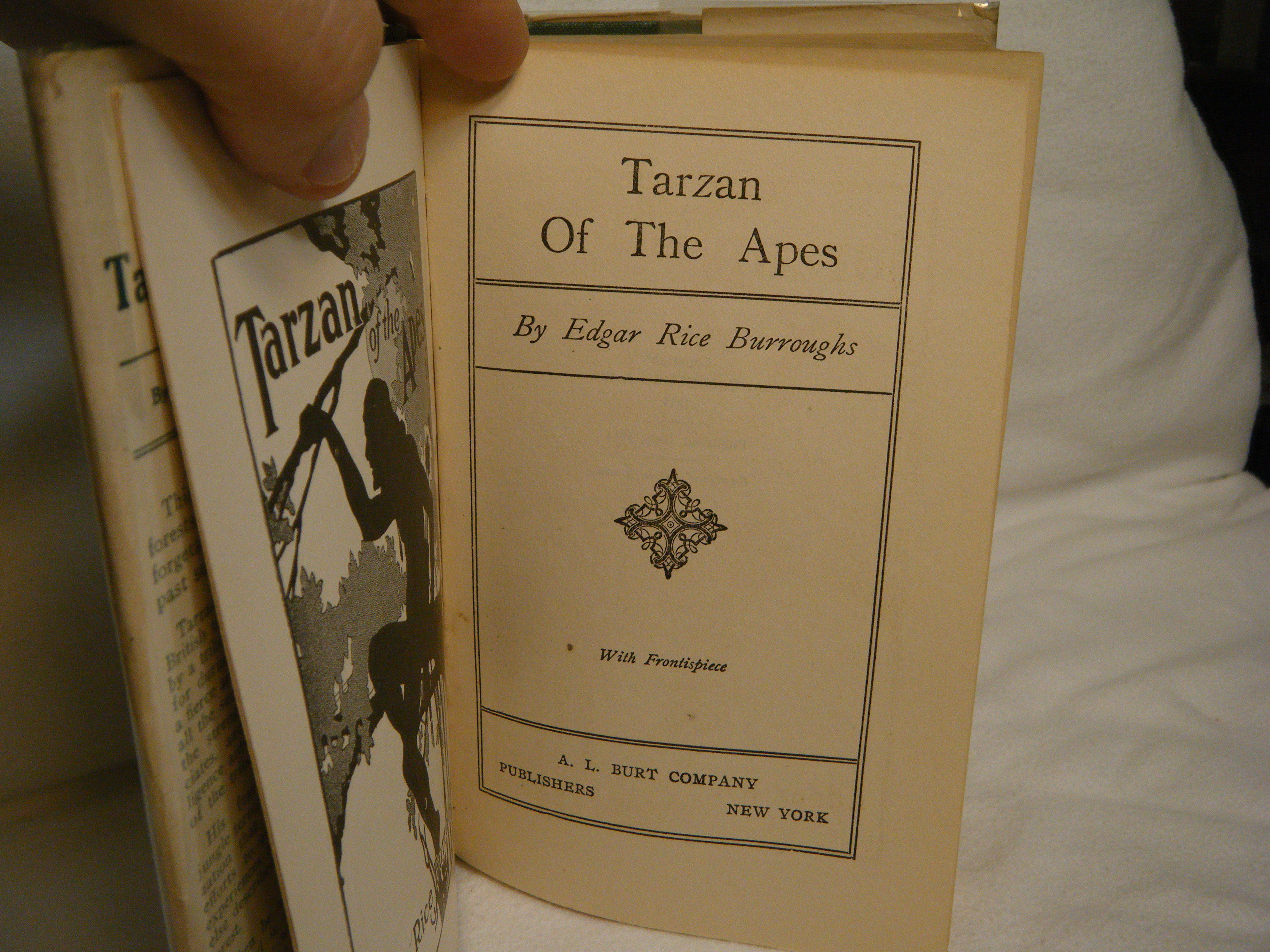 Tarzan of the Apes by Burroughs, Edgar Rice | Hardcover | 1914 | A. L ...