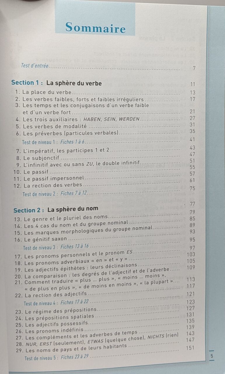 Fiches et testes de grammaire allemand by Marhuenda Marie Viselthier ...