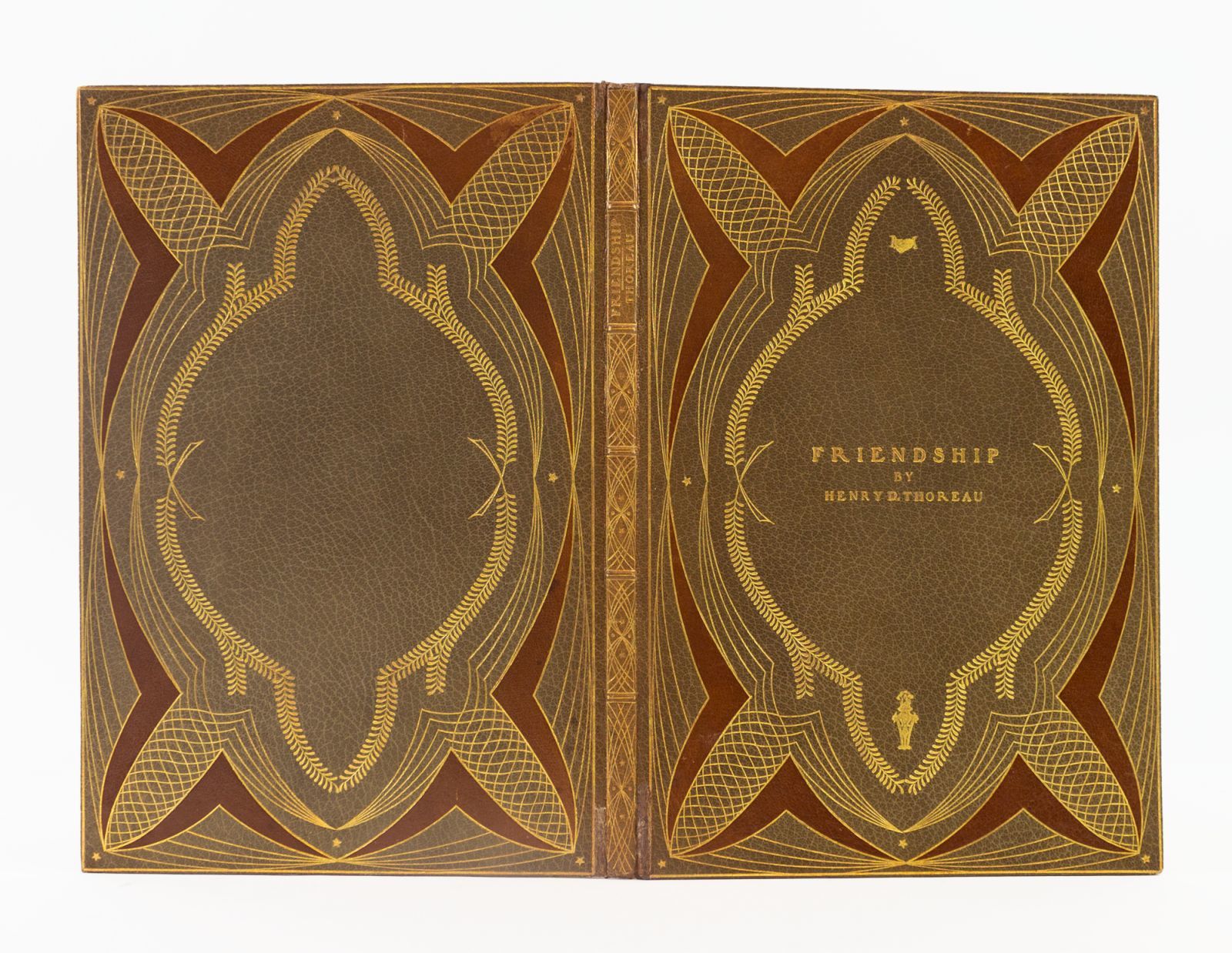 THE ESSAY ON FRIENDSHIP by (BINDINGS - ROYCROFT). THOREAU, HENRY DAVID ...