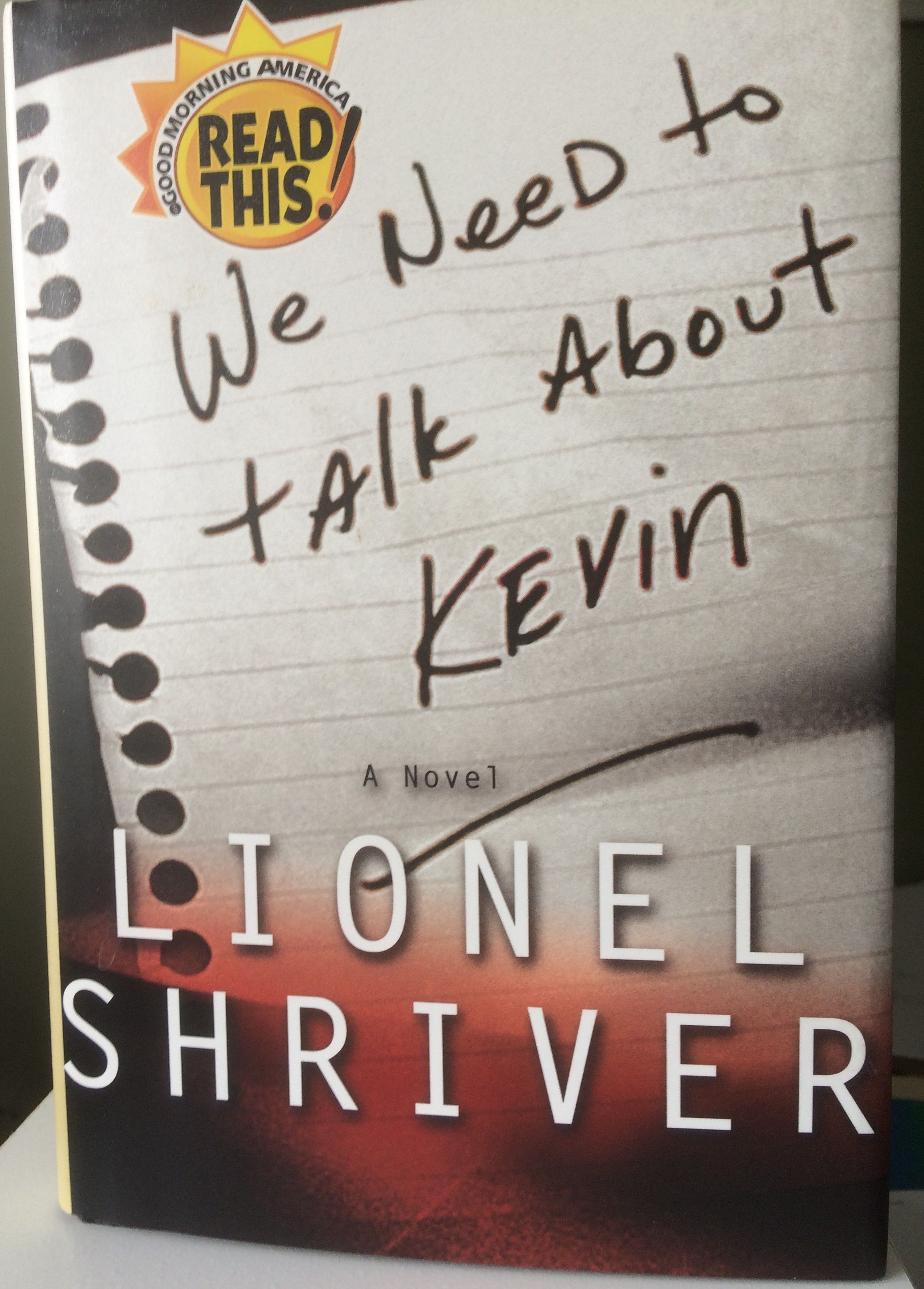 Lionel Shriver We Need To Talk About Kevin