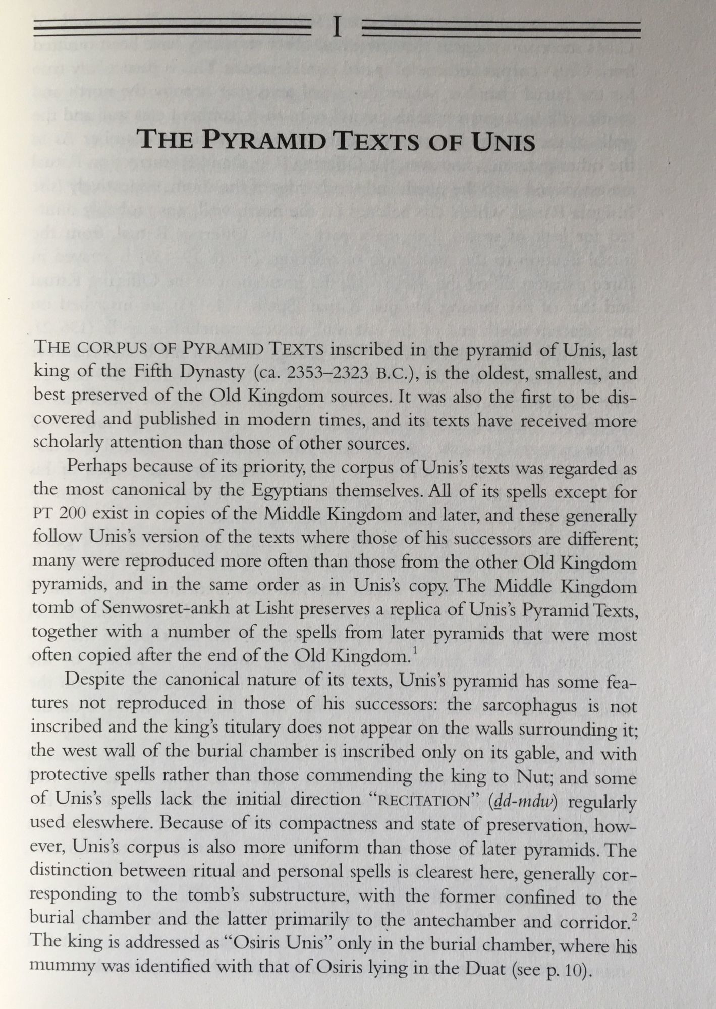The Ancient Egyptian Pyramid Texts. Translated with an introduction and ...