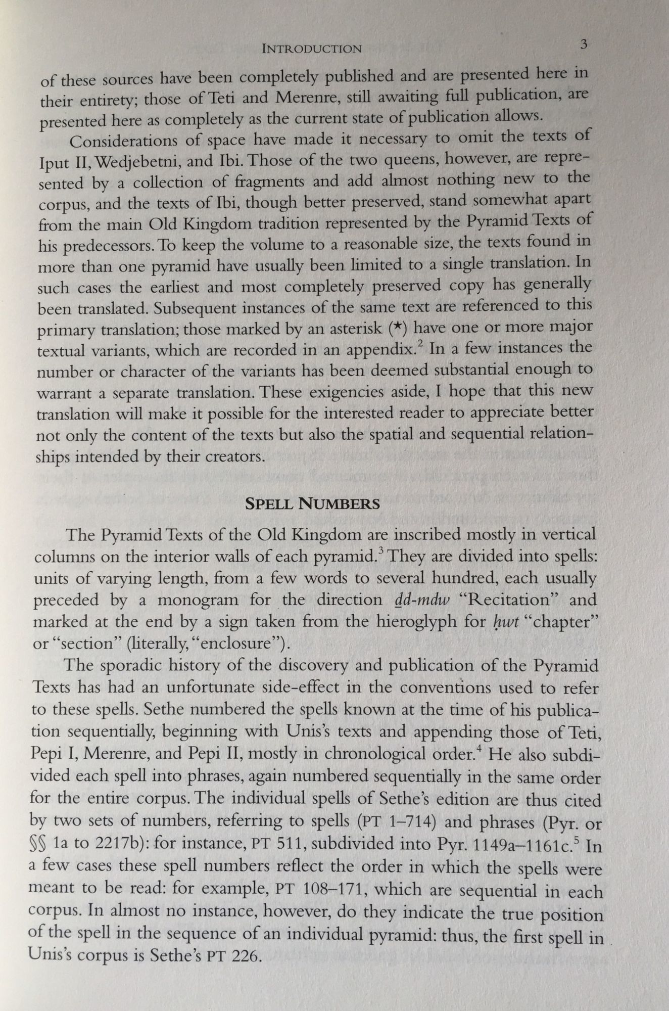 The Ancient Egyptian Pyramid Texts. Translated with an introduction and ...