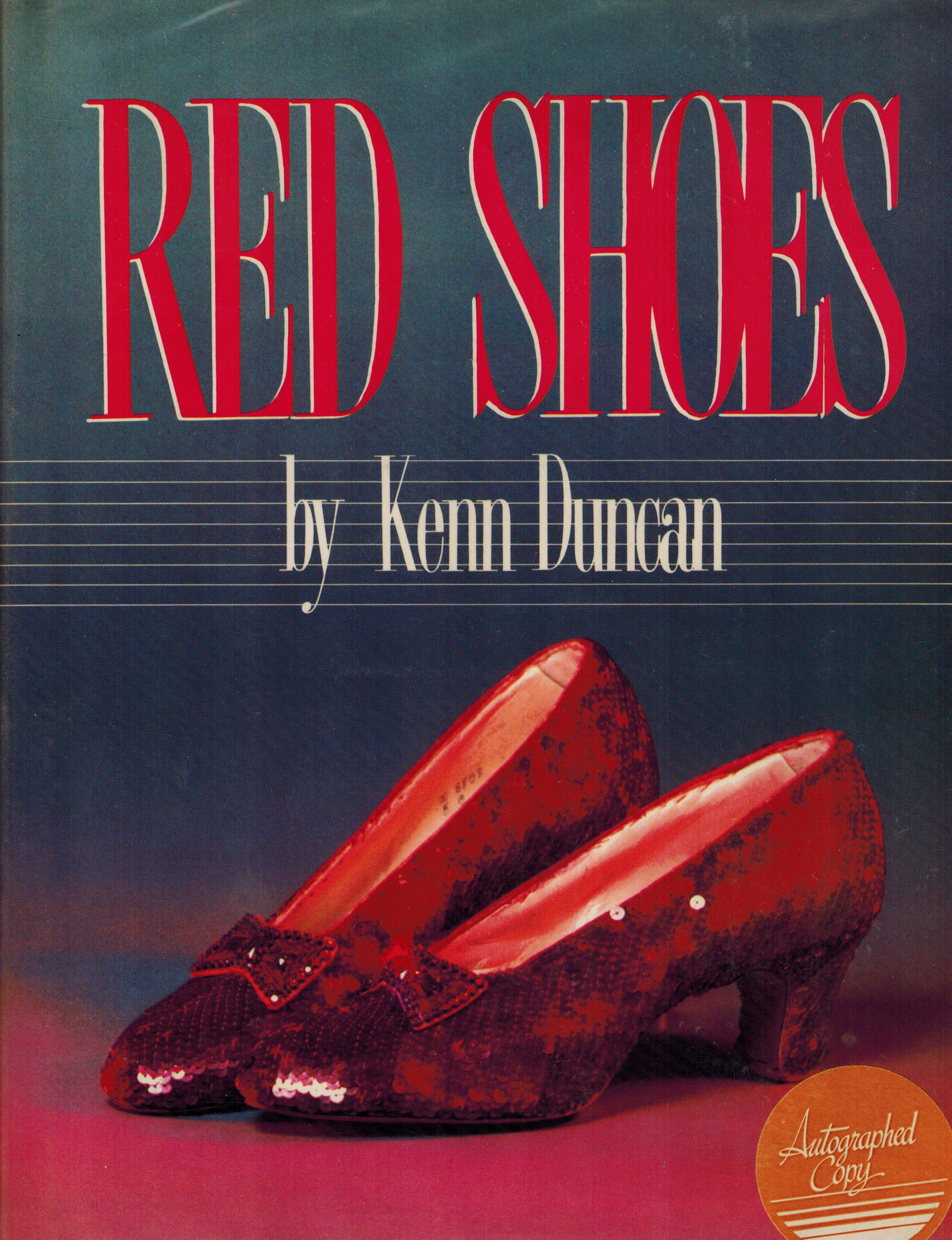Red Shoes by Kenn Duncan ( SIGNED AND INSCRIBED by Gene Kelly, Mitzi ...