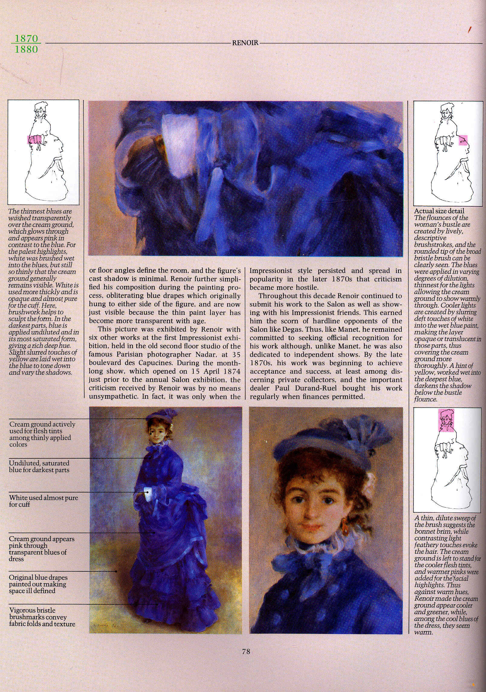 Techniques of the impressionists. [Gustave Courbet -- Edgar Degas -- Edouard Manet -- Camille ...