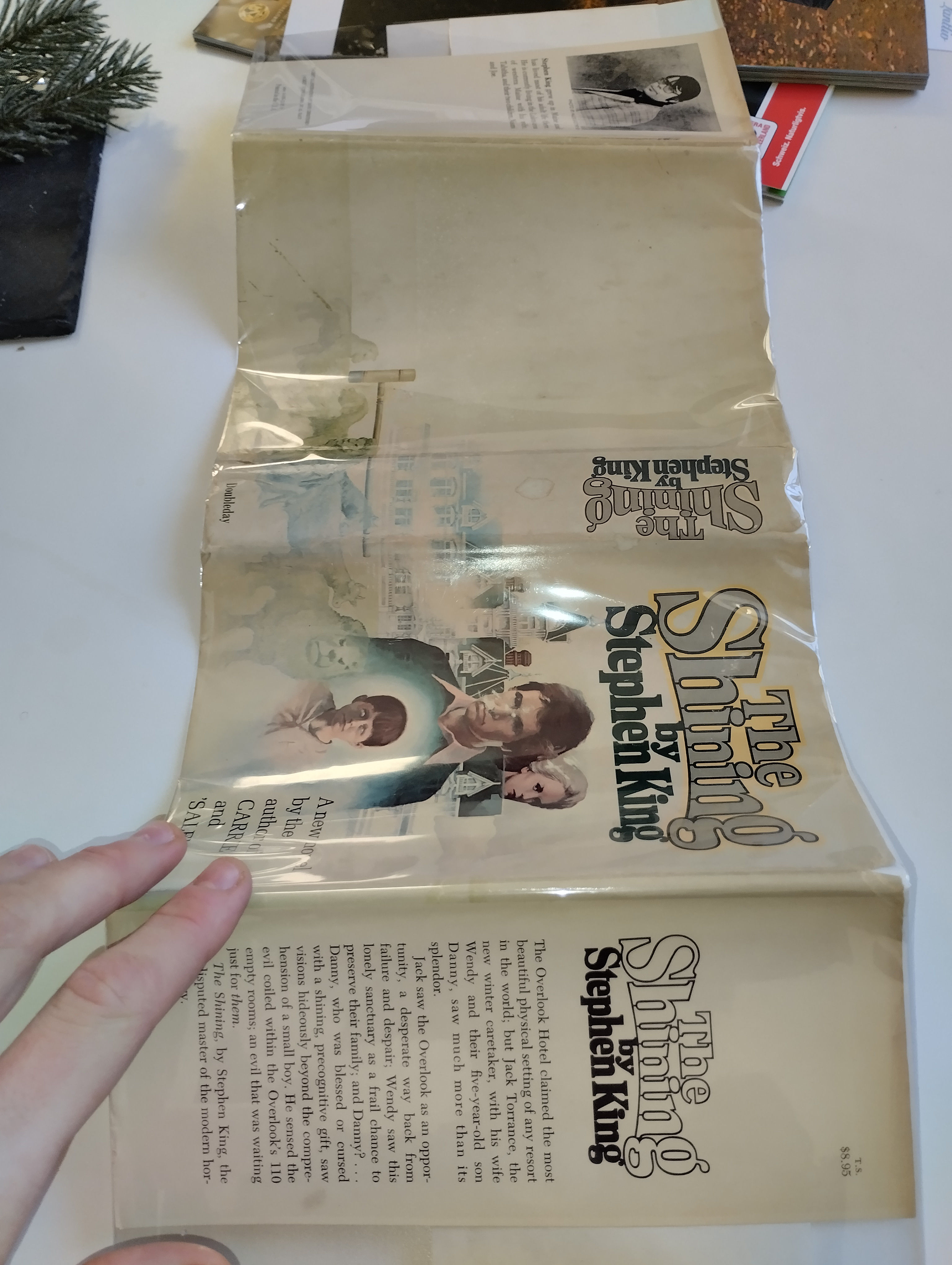 The shining first edition early print 1st state jacket 8.95 Stephen ...