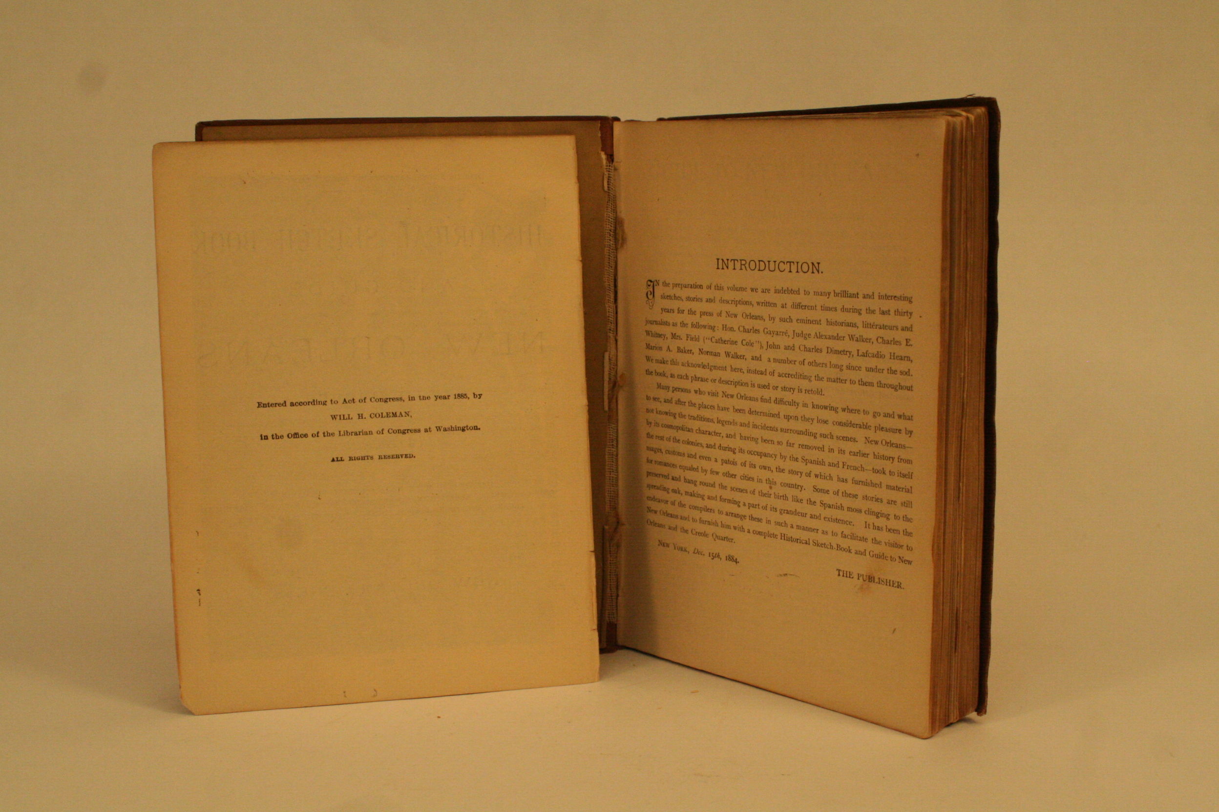 Informative Guide to Historical New Orleans 1885 Book | Biblio