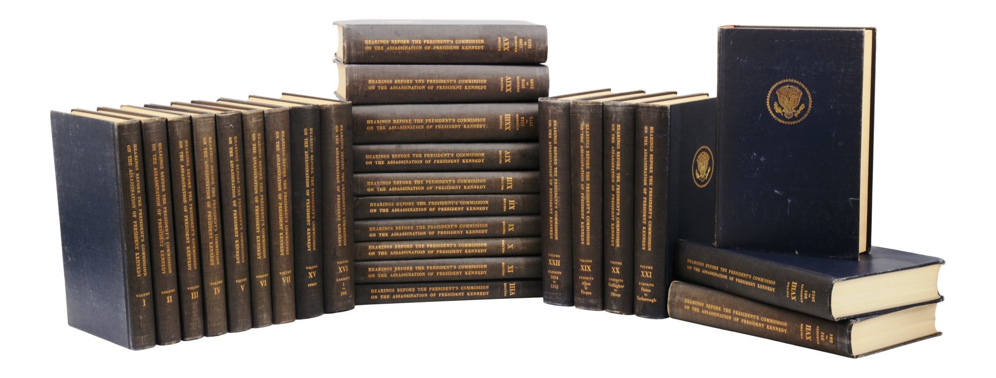 (The Warren Commission Report in 26 Volumes with Summary Report ...