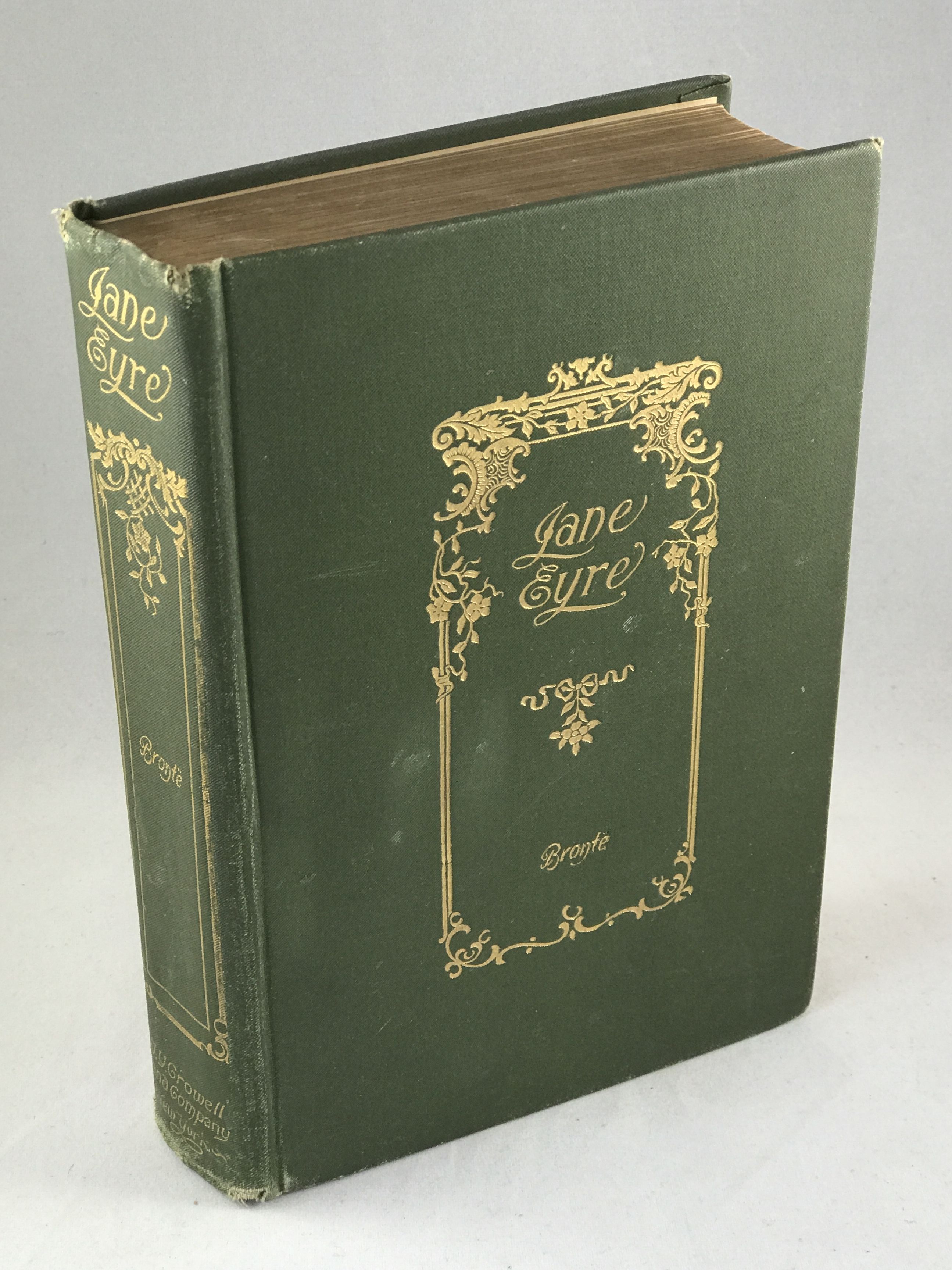 Jane Eyre Vintage Book Cover