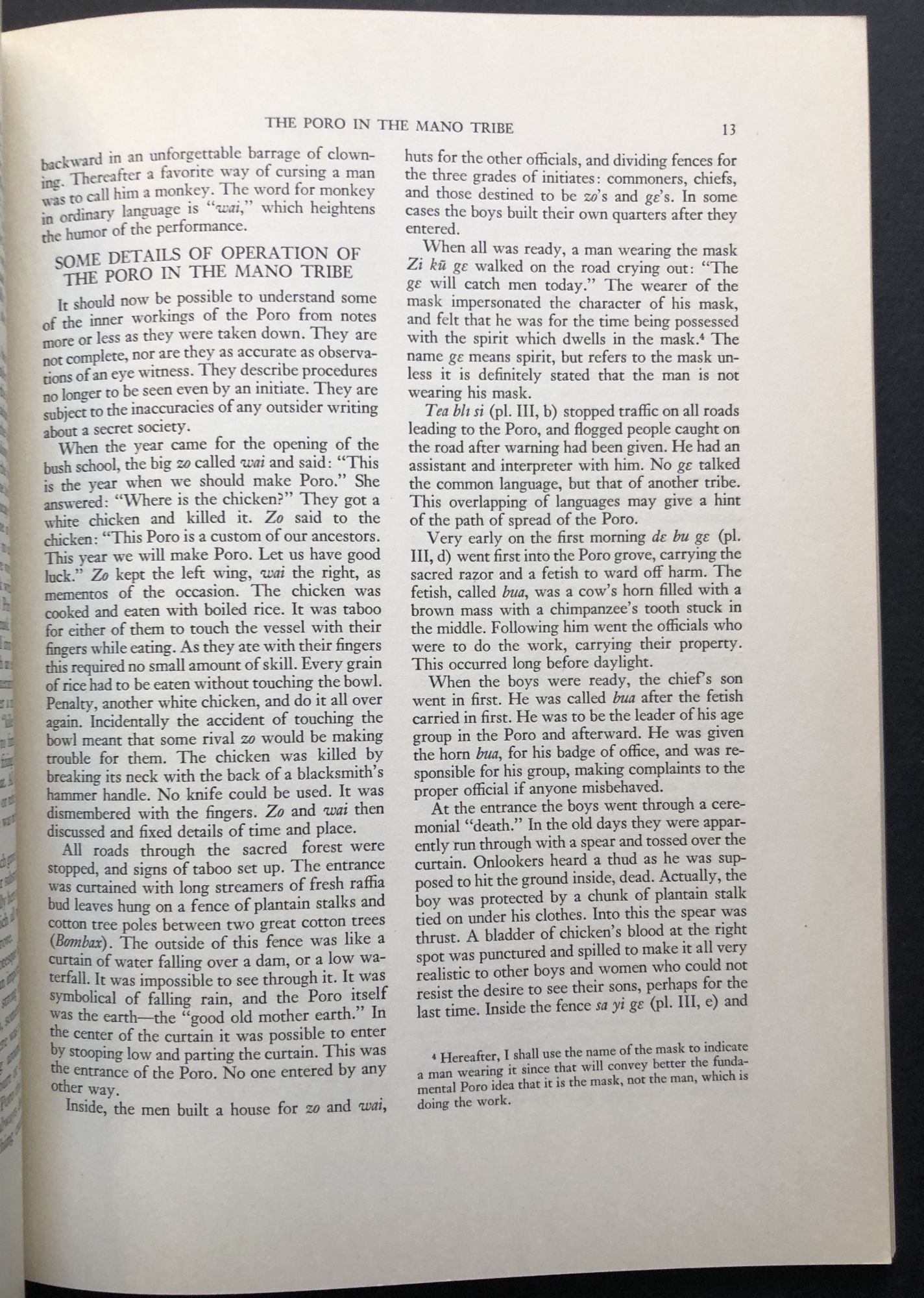 Notes on the Poro in Liberia by Harley, George W | Paperback | 1941 ...