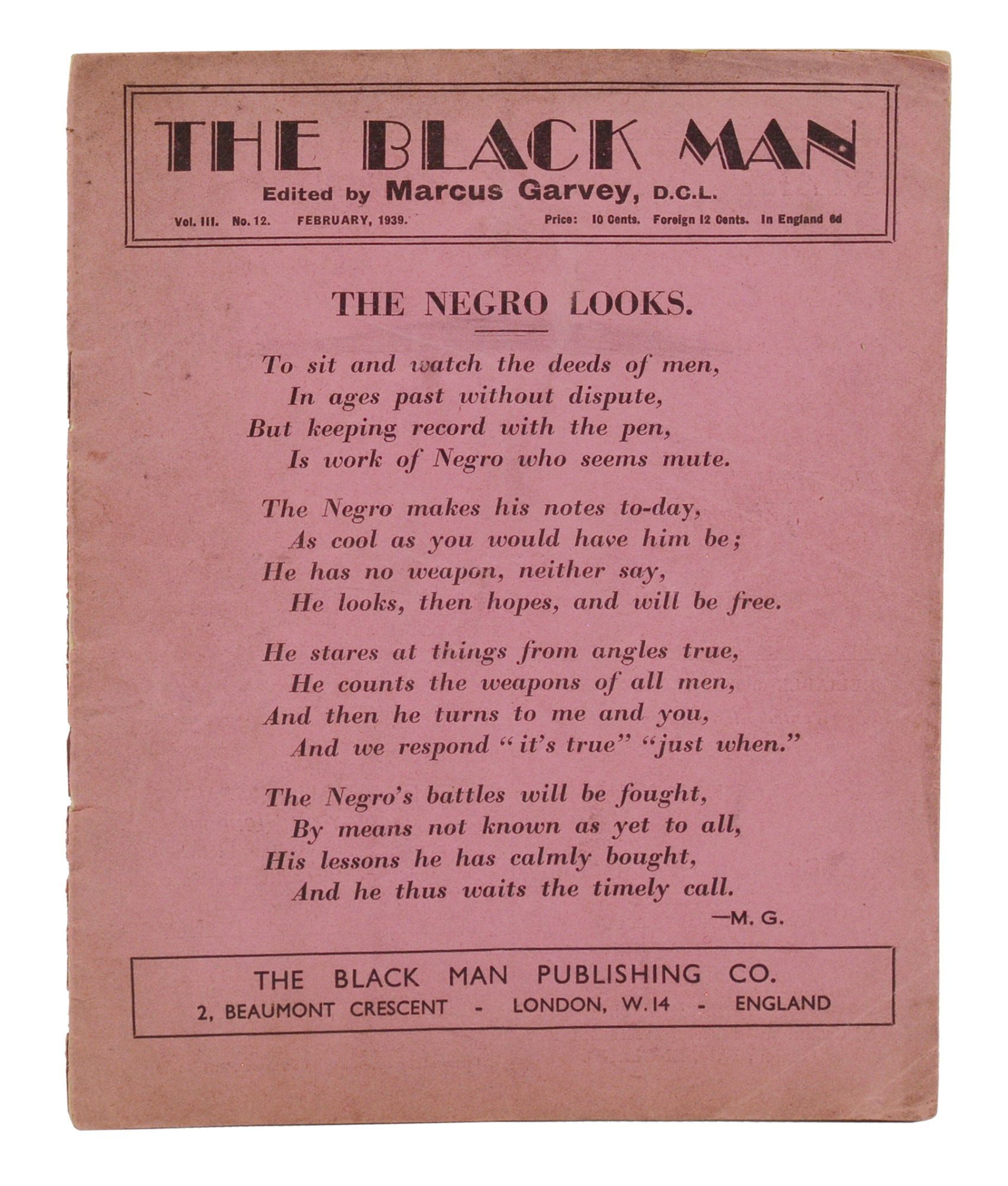 Strong Black Man Poem