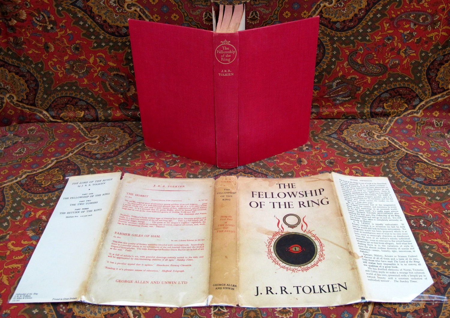 The Lord of the Rings, UK First Edition, Early Impressions, in Custom ...