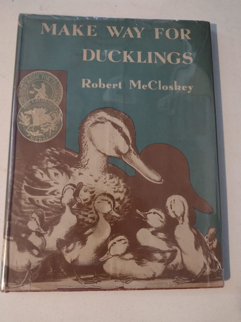 Make Way for Ducklings (1944 Viking Press 5th Printing)) by McCloskey ...
