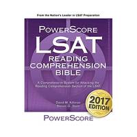 The Powerscore Lsat Reading Comprehension Bible by Killoran, David M ...