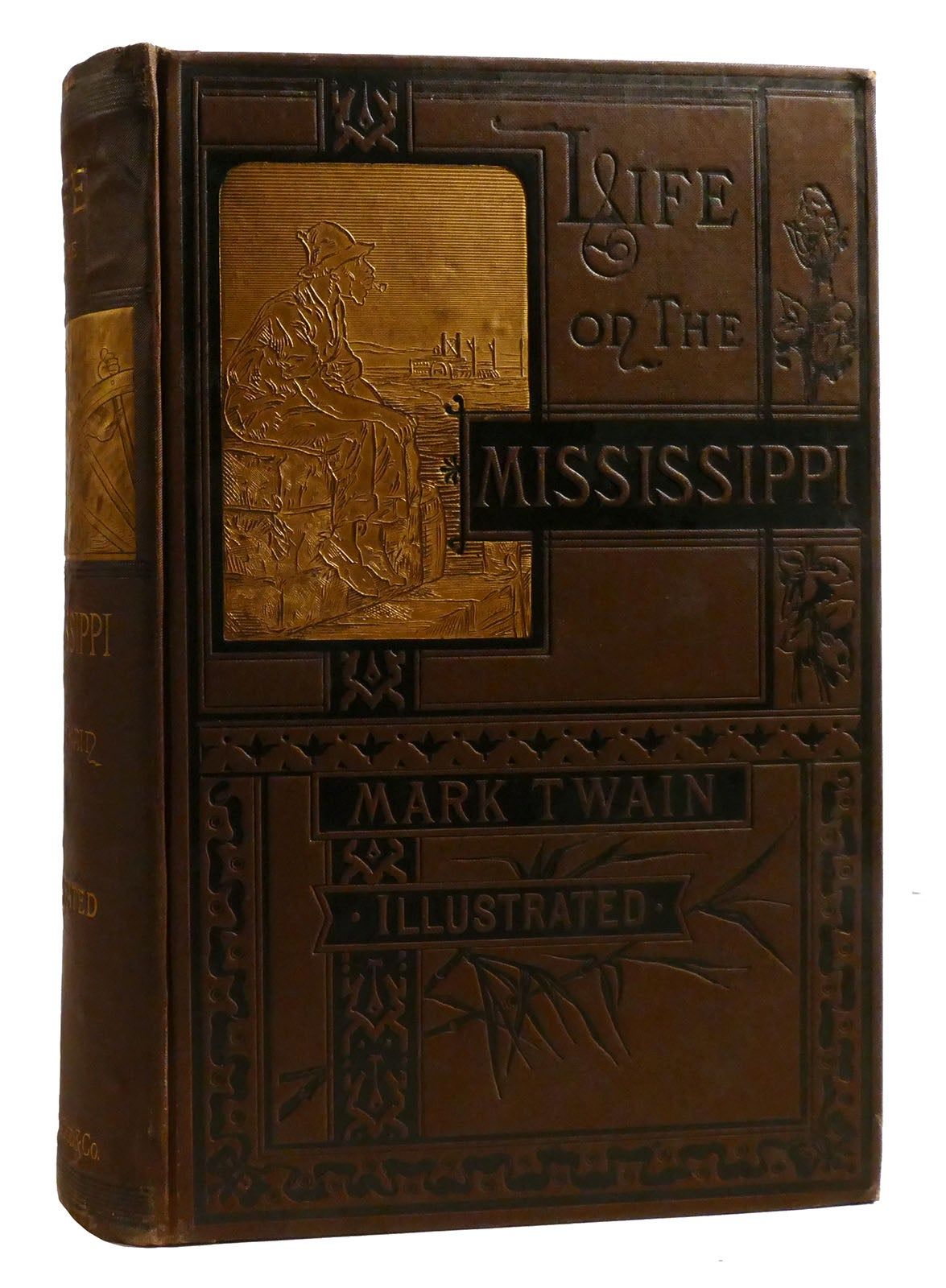 LIFE ON THE MISSISSIPPI by Mark Twain | Hardcover | 1883 | James R ...