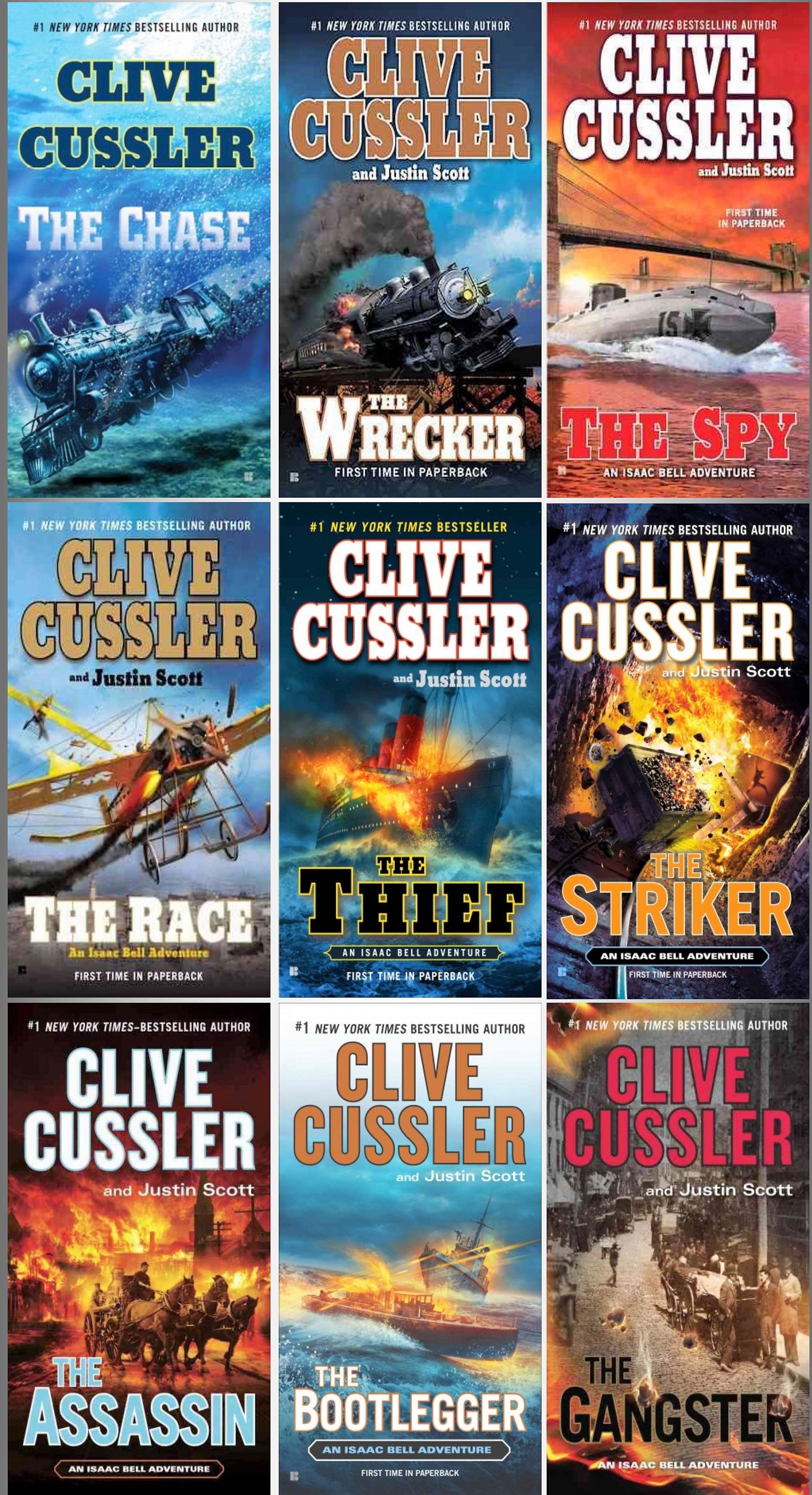 Isaac Bell Adventure 1-9 MMP by Clive Cussler