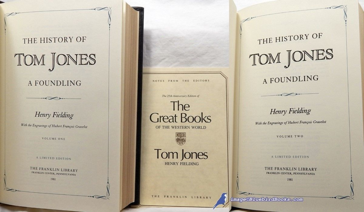 The History of Tom Jones, A Foundling, 2-volume set (Franklin Library ...
