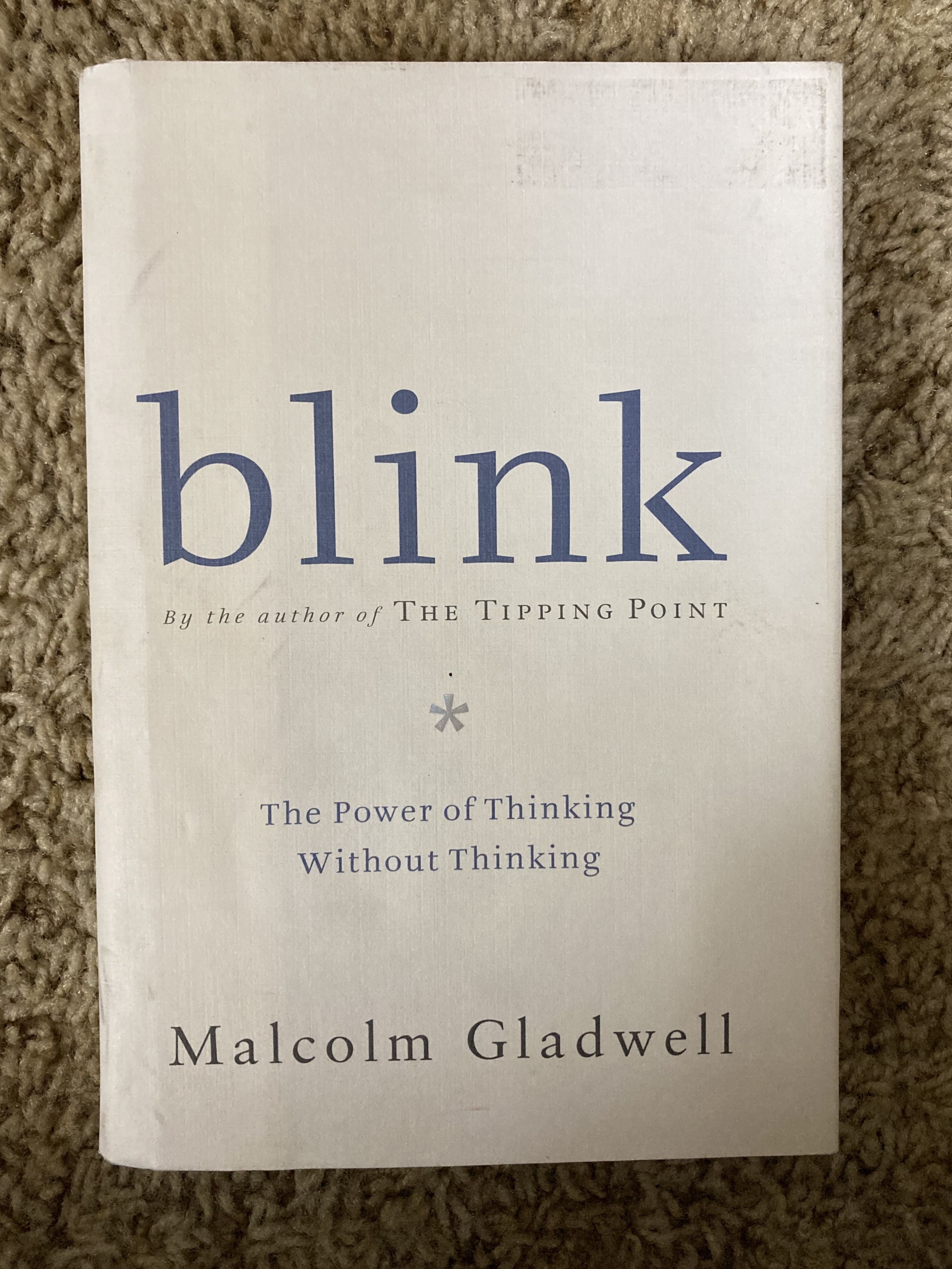 Blink Malcolm Gladwell