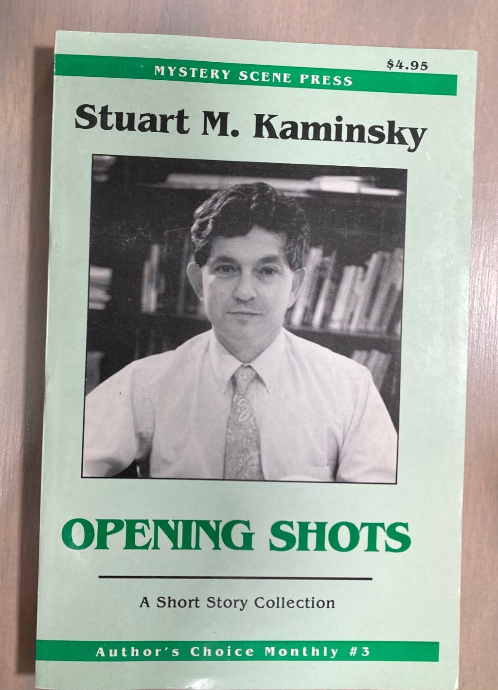 BIBLIO | Opening Shots Issue 3 December 1991 by Stuart M Kaminsky ...