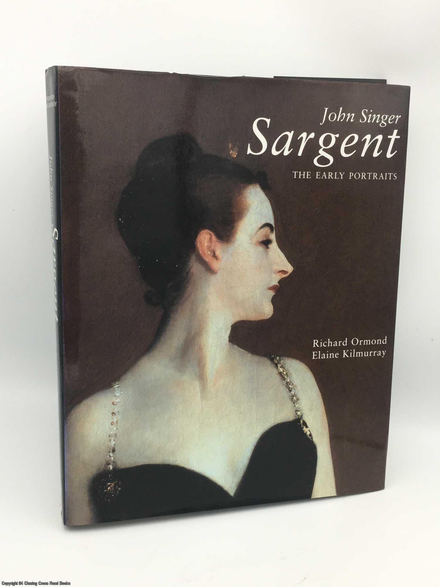 John Singer Sargent: The Early Portraits; Complete Paintings: Vol I by ...