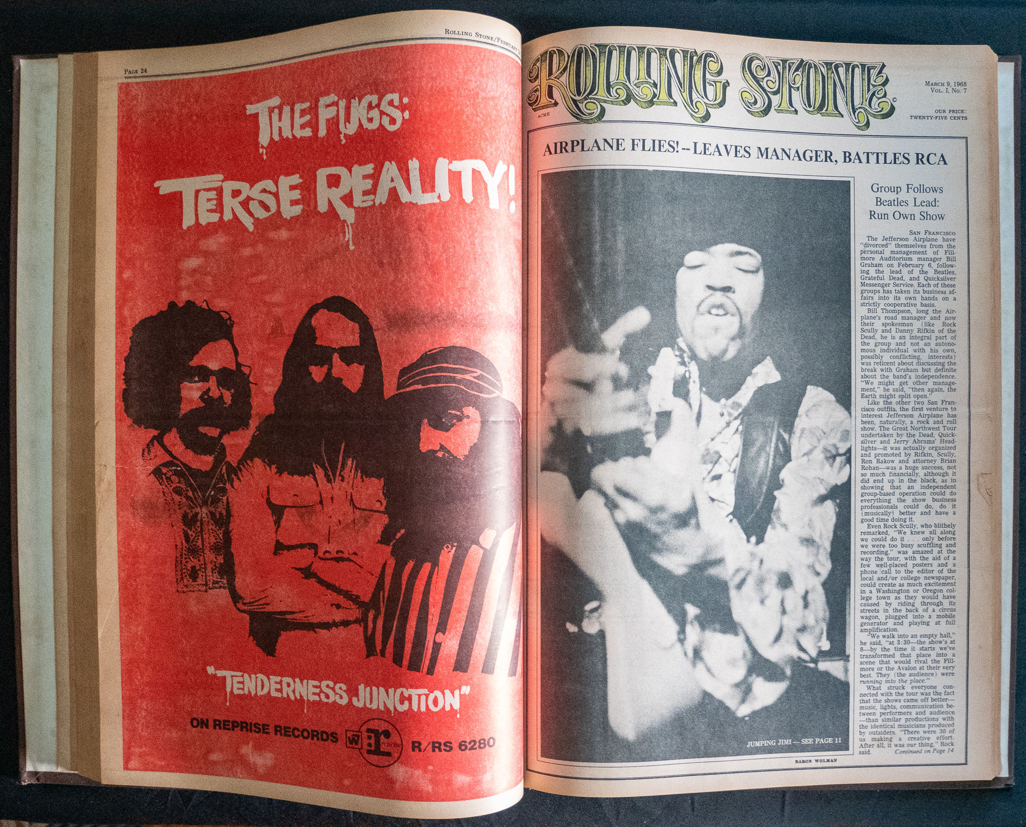 Rolling Stone Magazine Issues #1 through #15 by Jann Wenner et al ...