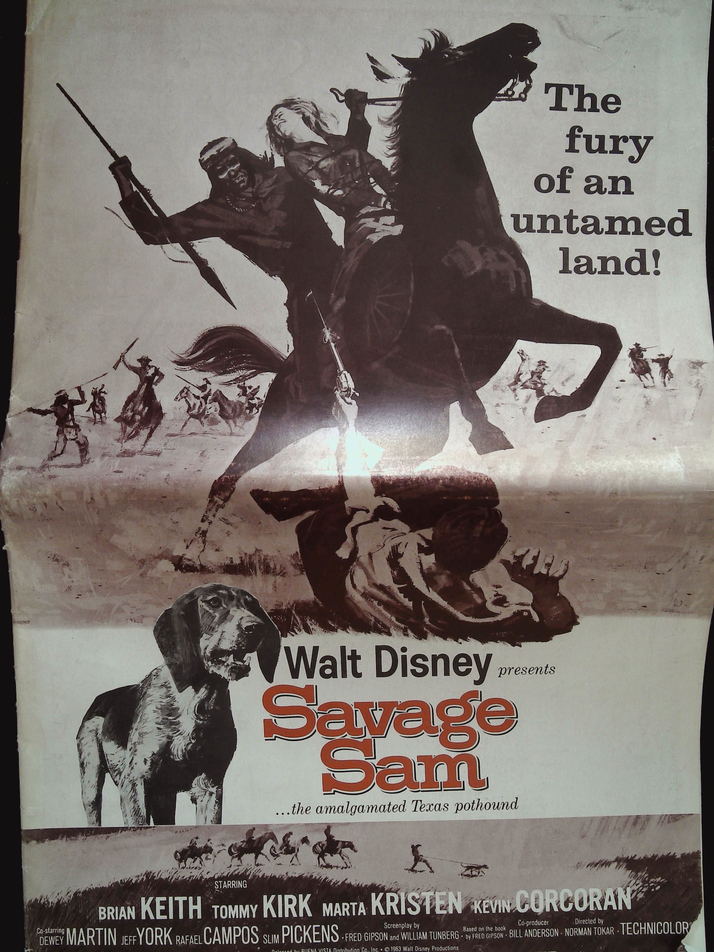 Tommy Kirk Savage Sam