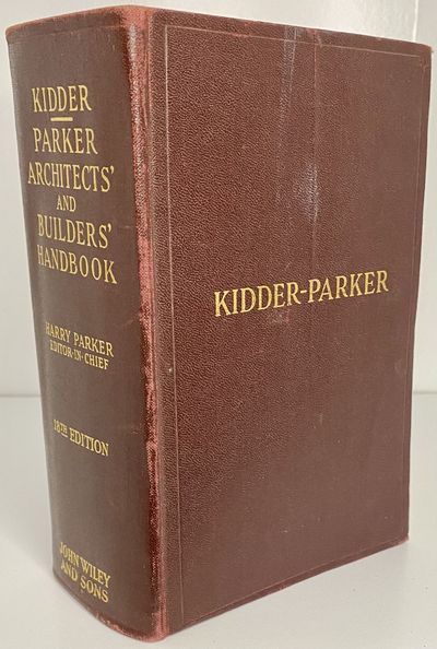 Kidder-Parker Architects' and Builders' Handbook 18th Edition by Frank ...