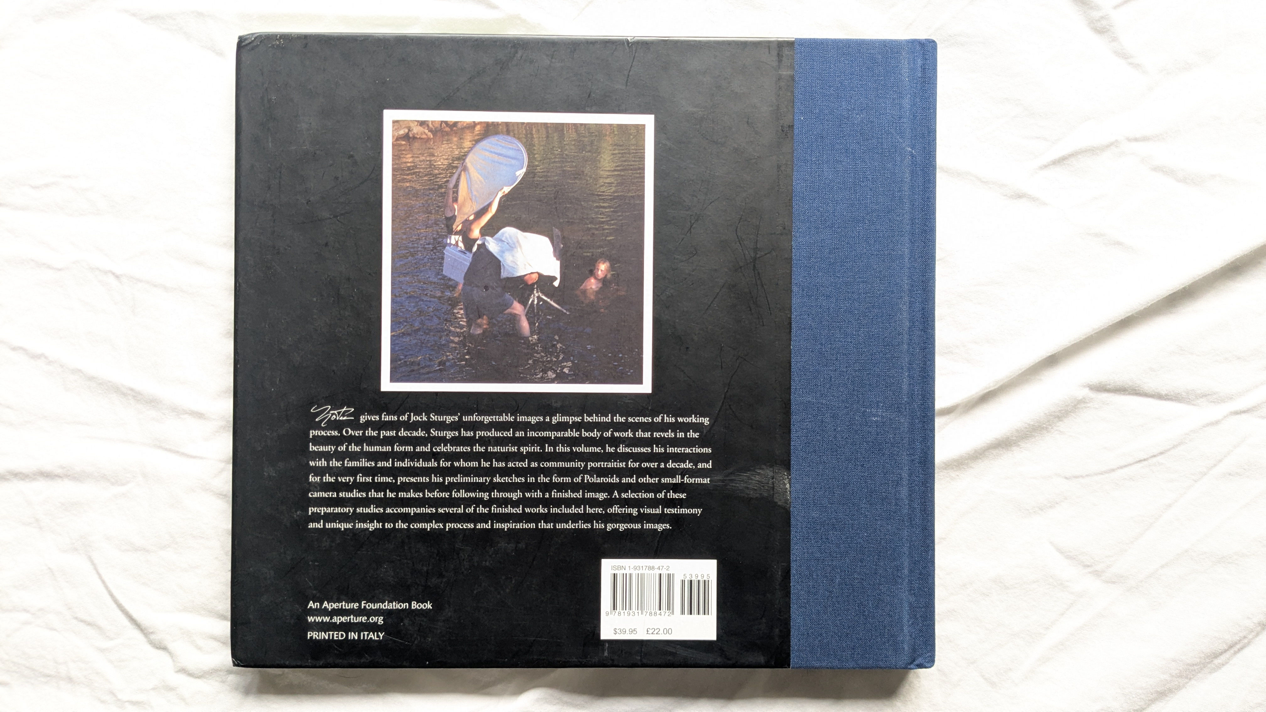 Jock Sturges: Notes by Jock Sturges | smyth sewn binding | 2004 ...