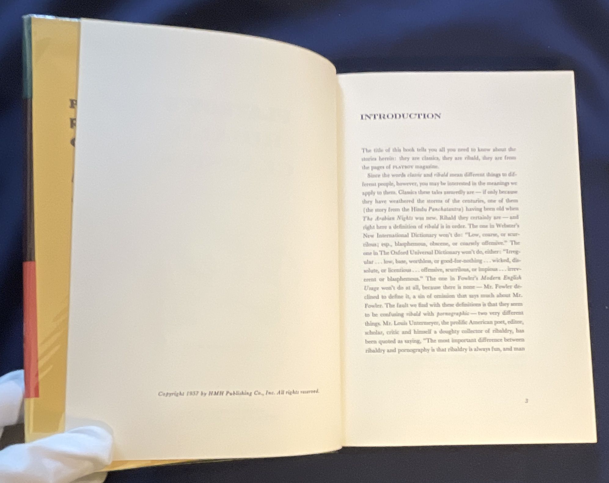 PLAYBOY'S RIBALD CLASSICS; Edited by Ray Russell / Illustrated by Leon Bellin by Russel, Ray ...