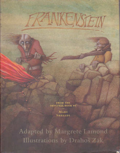 Frankenstein Book Cover Original