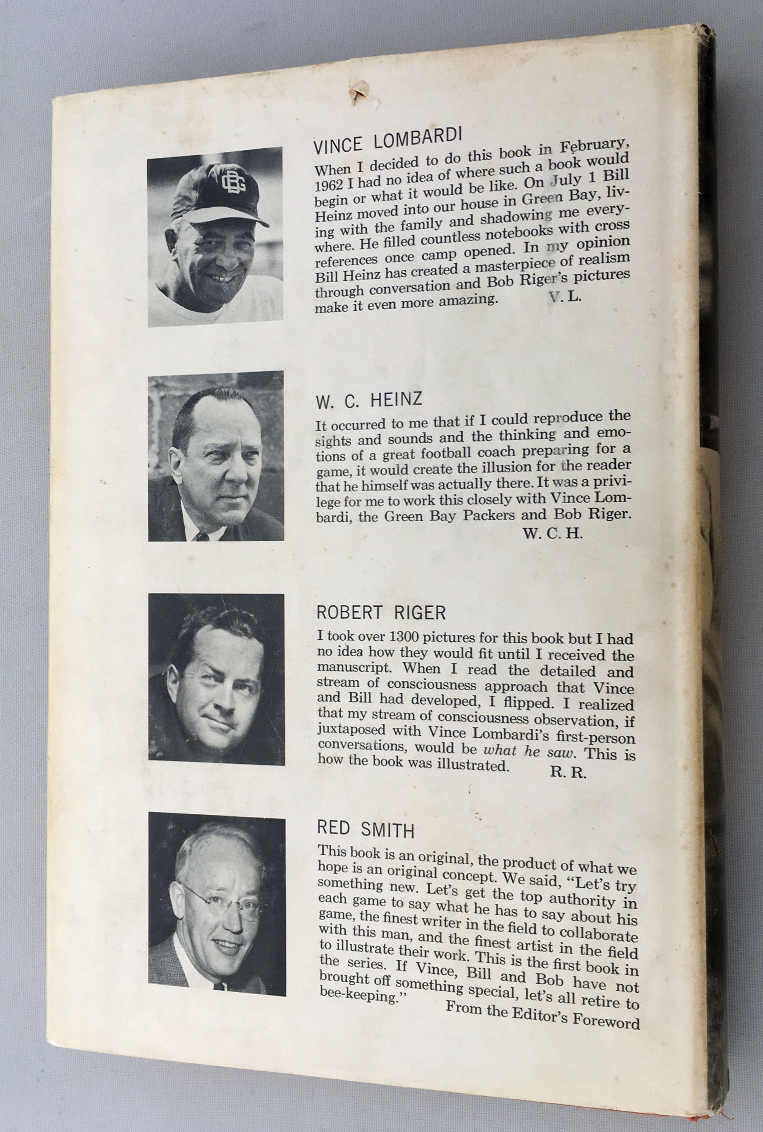 Run To Daylight: The Red Smith Sports Series by Lombardi, VInce; with W ...