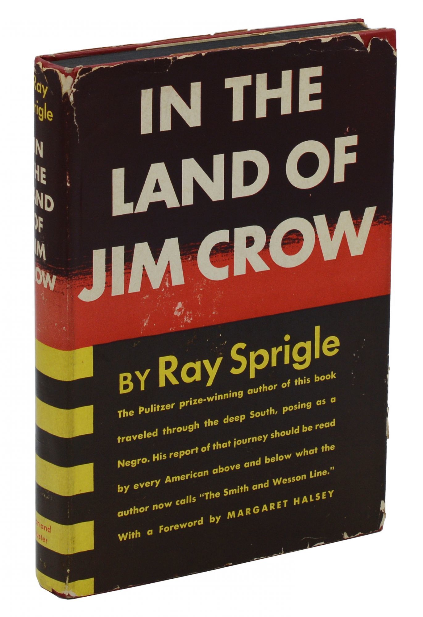 Important First Edition: In the Land of Jim Crow by Ray Sprigle, 1949 ...