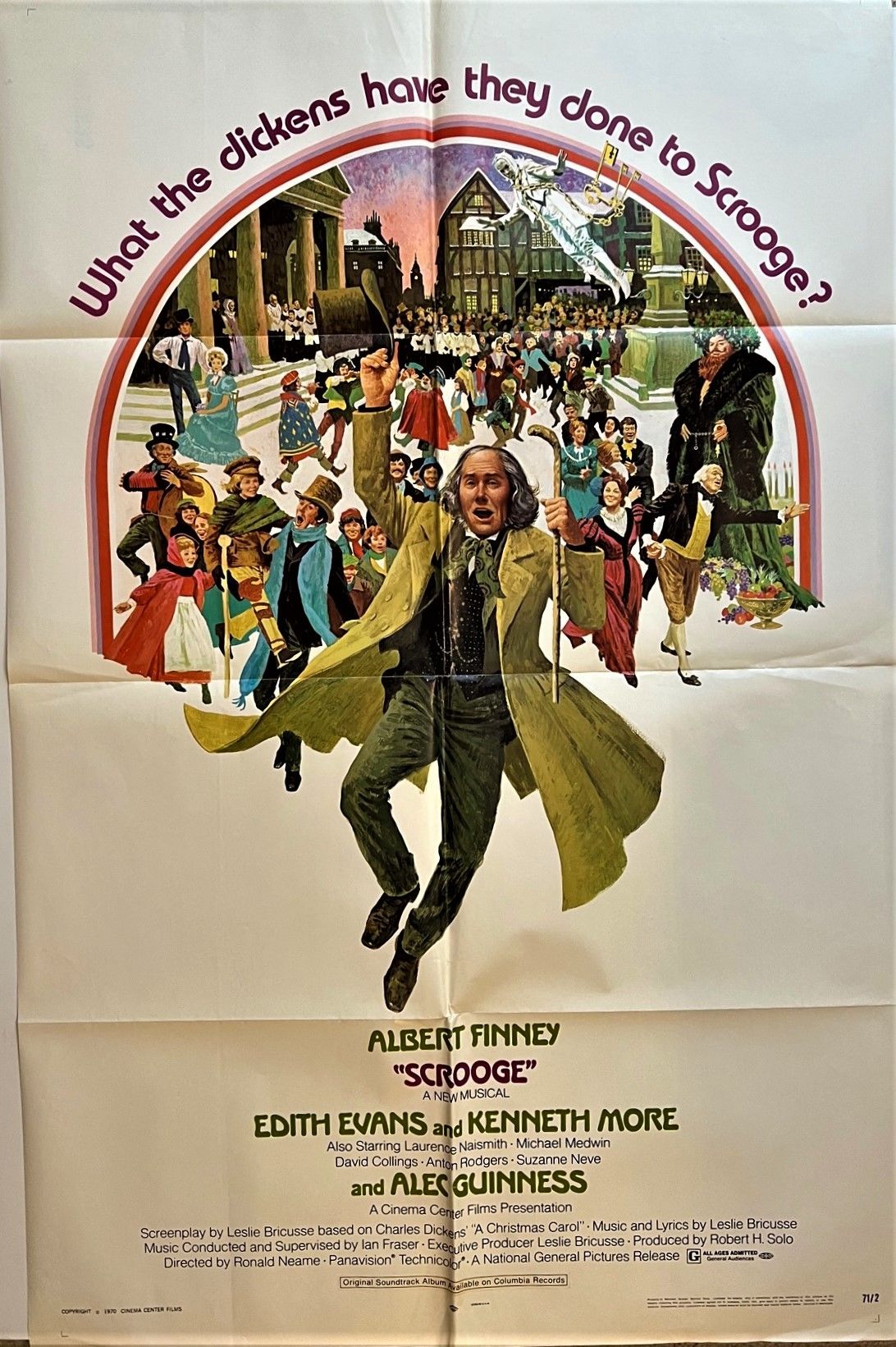 Scrooge 1970 Poster