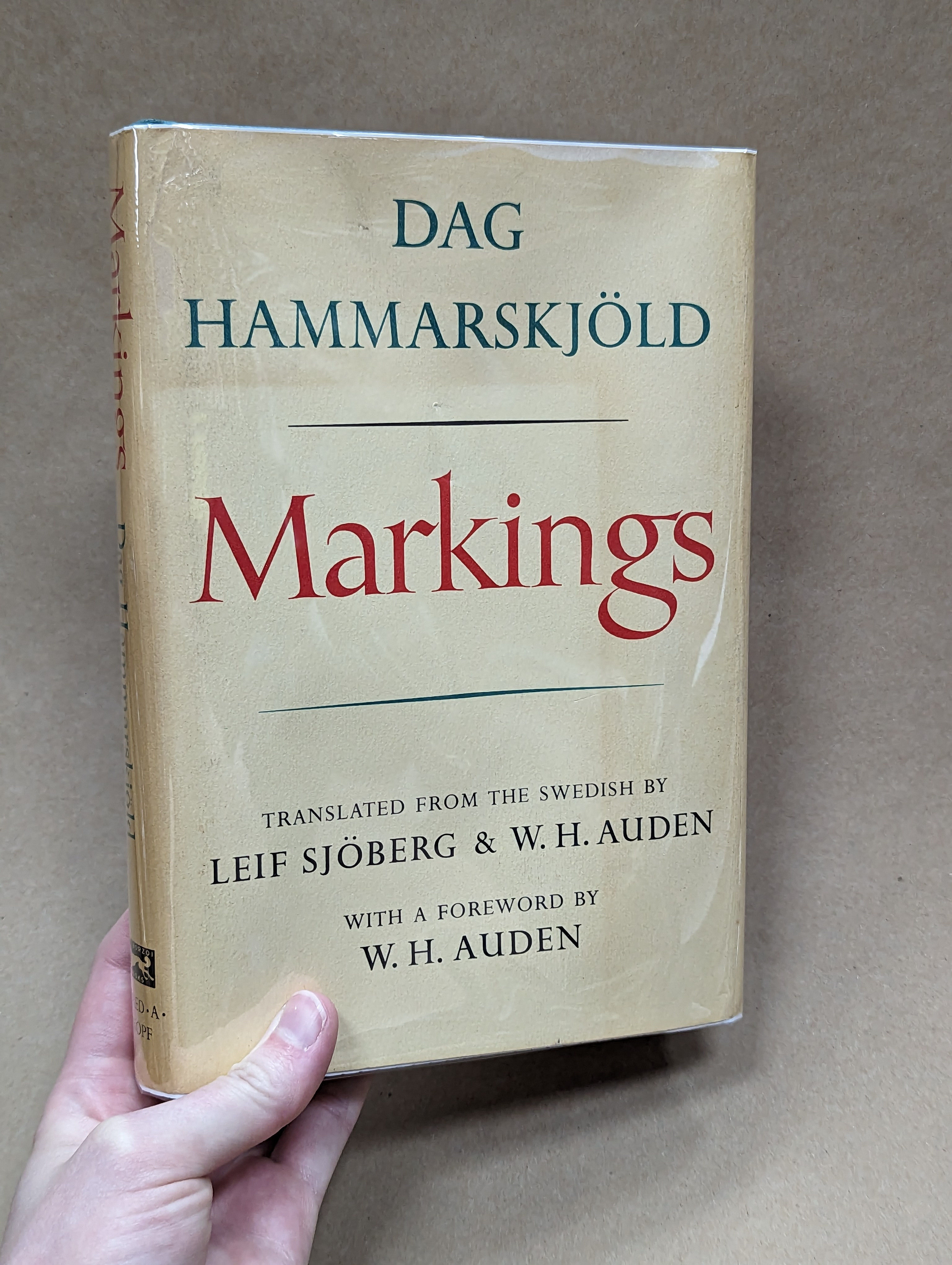 Dag Hammarskjold Markings Markings