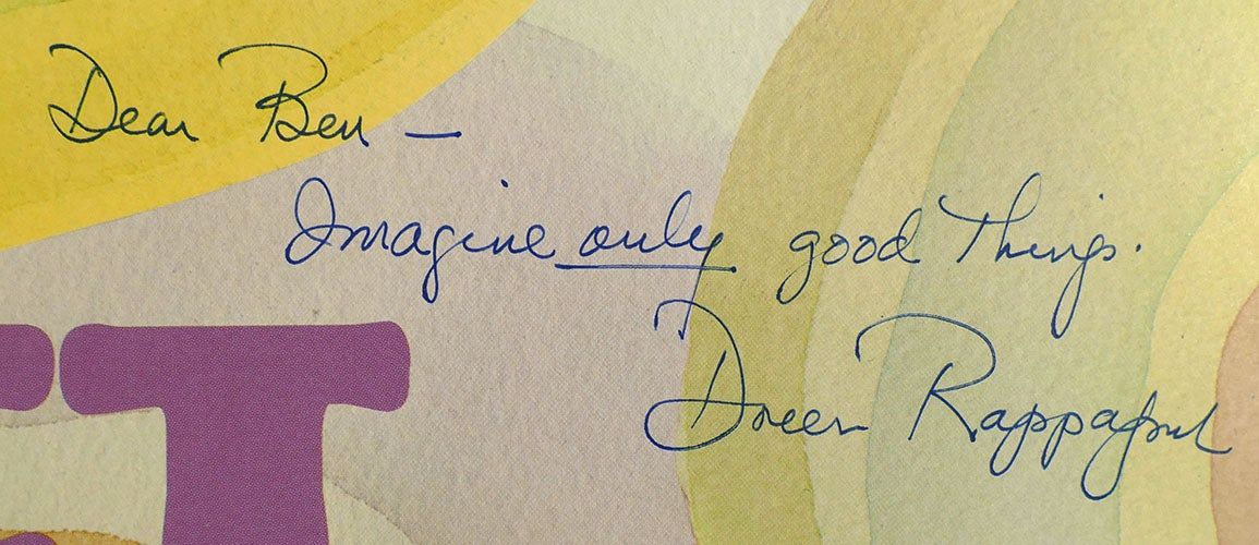 JOHN'S SECRET DREAMS: THE JOHN LENNON STORY SIGNED by Doreen Rappaport ...