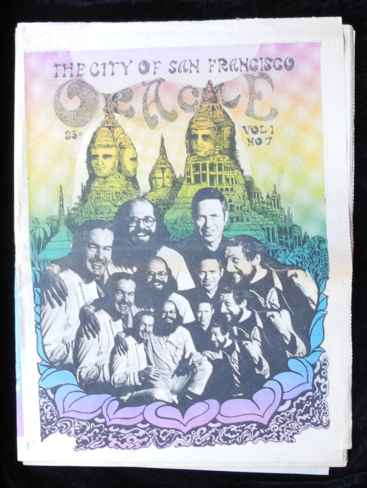 The City of San Francisco Oracle Vol. 1, No. 7 by Cohen, Allen, Michael ... The City of San Francisco Oracle Vol. 1, No. 7 by Cohen, Allen, Michael ...