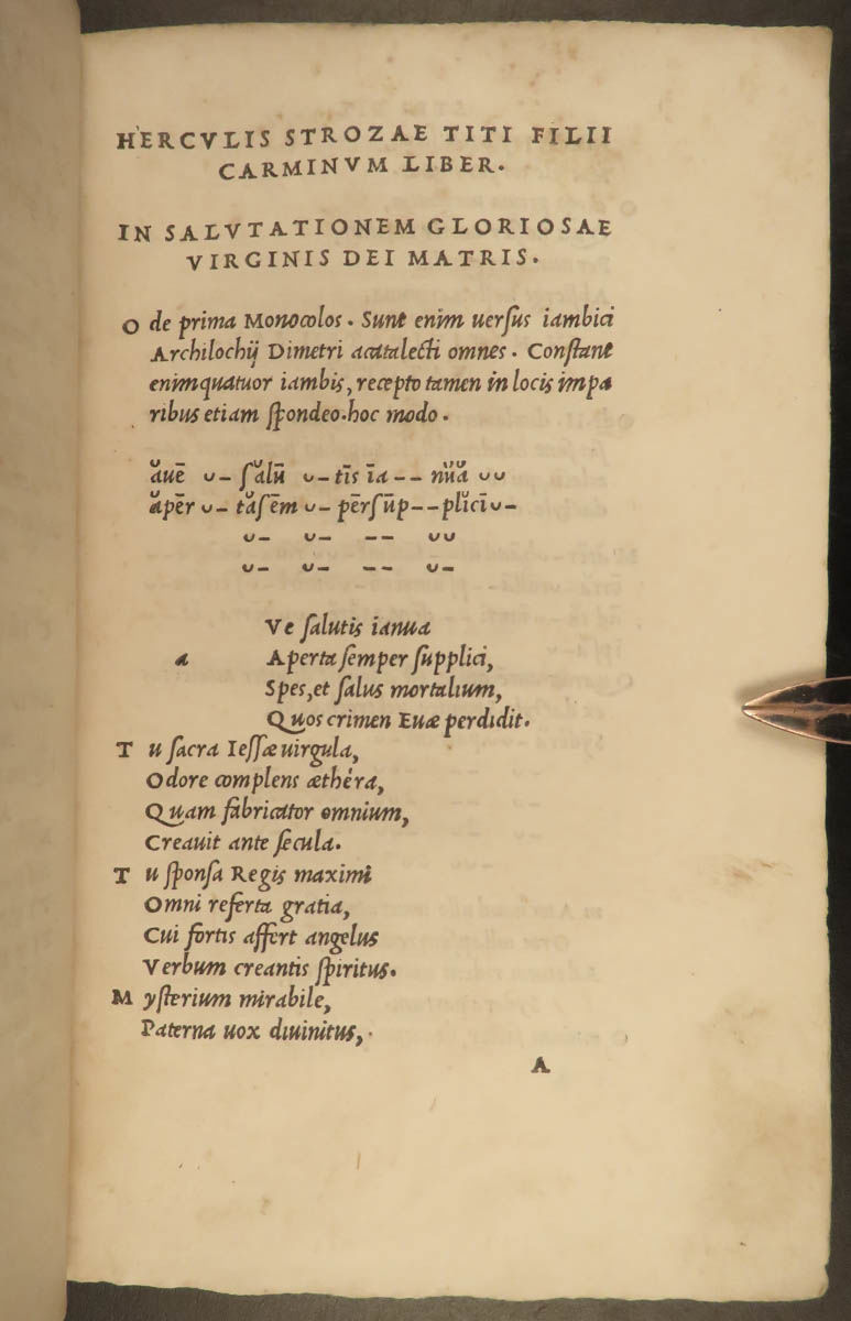 Strozii Poetae pater et filius by STROZZI, Tito & Ercole | Leather ...