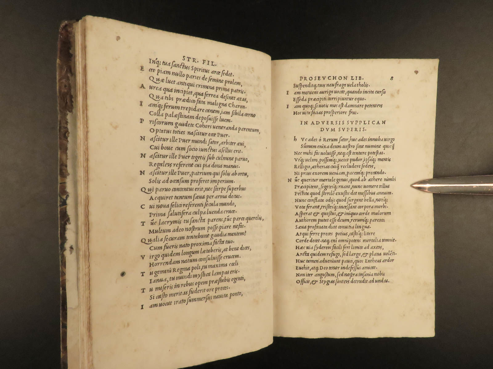 Strozii Poetae pater et filius by STROZZI, Tito & Ercole | Leather ...