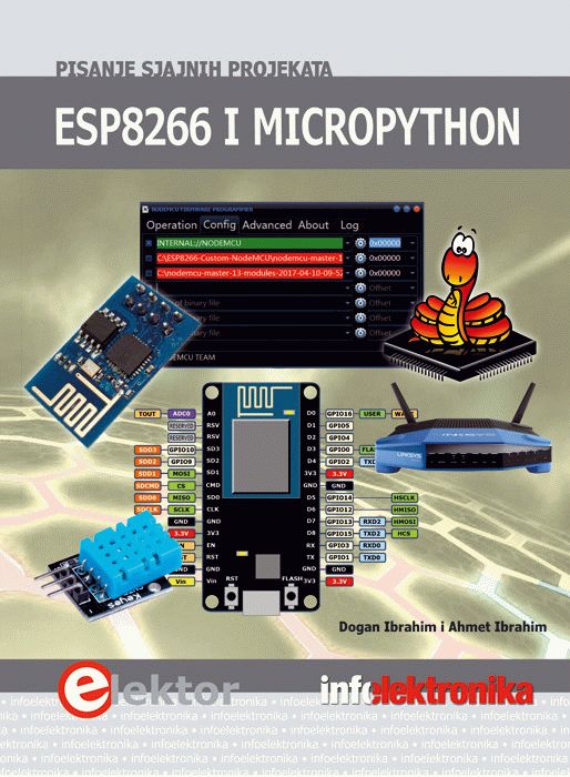 ESP8266 i MicroPython : pisanje sjajnih projekata by Ibrahim, Ahmet; Ibrahim, Dogan | Paperback ...