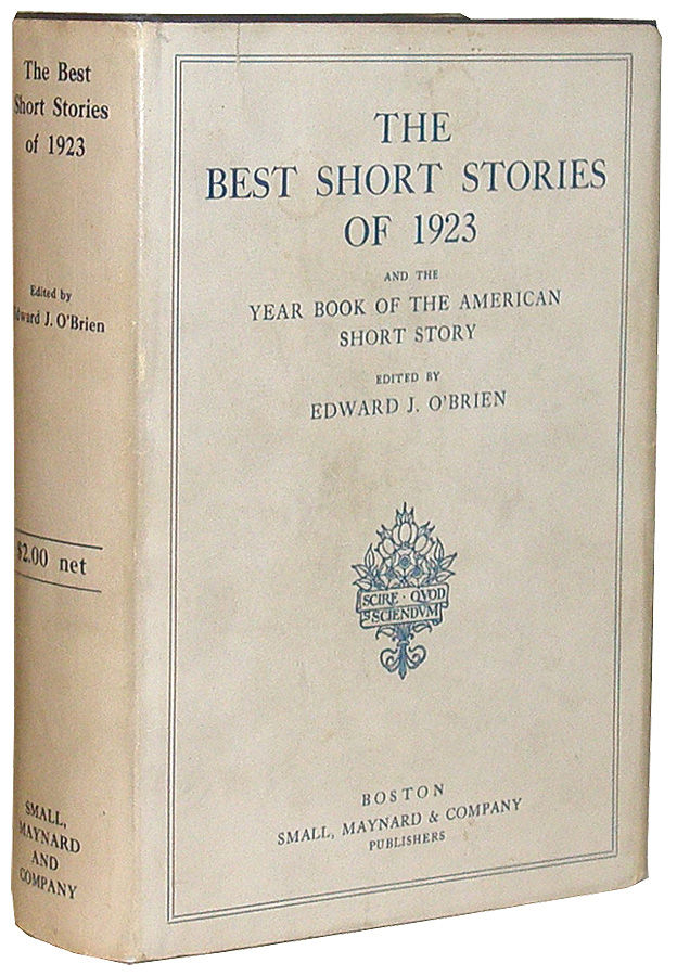The Best Short Stories of 1923, and the Year Book of the American Short ...