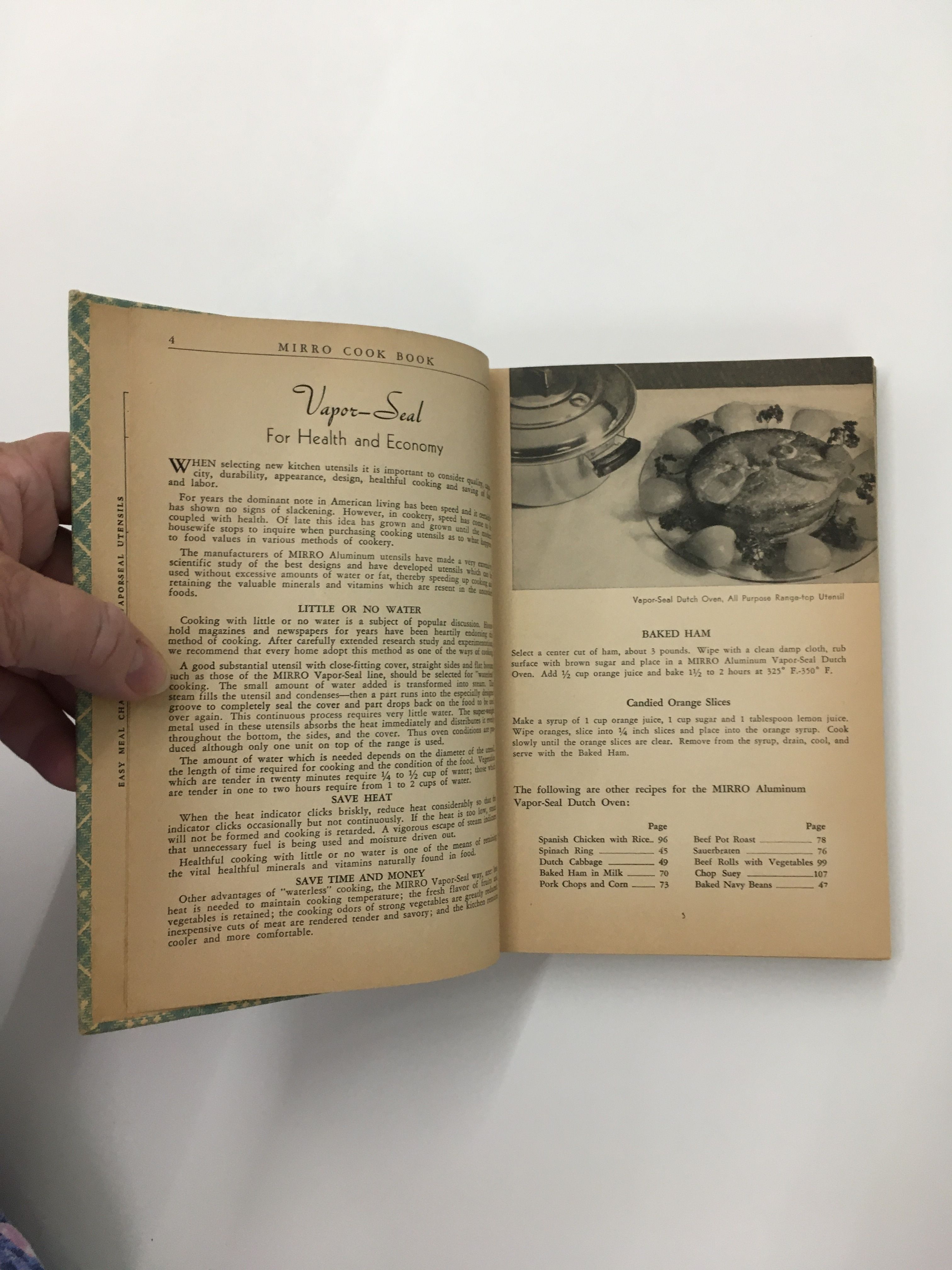 Mirro Cook Book by dir. Laura Wilson | Printed cloth over boards | 1937 ...