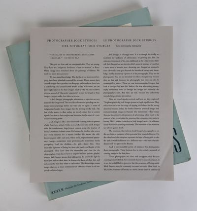 JOCK STURGES by Sturges, Jock; Ammann, Jean-Christophe | Softcover ...