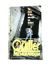 the quiller memorandum by hall adam - - Biblio.com
