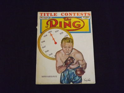 The Ring. World's Official Boxing Magazine. Lee Savold Cover. Vol. XXIX ...