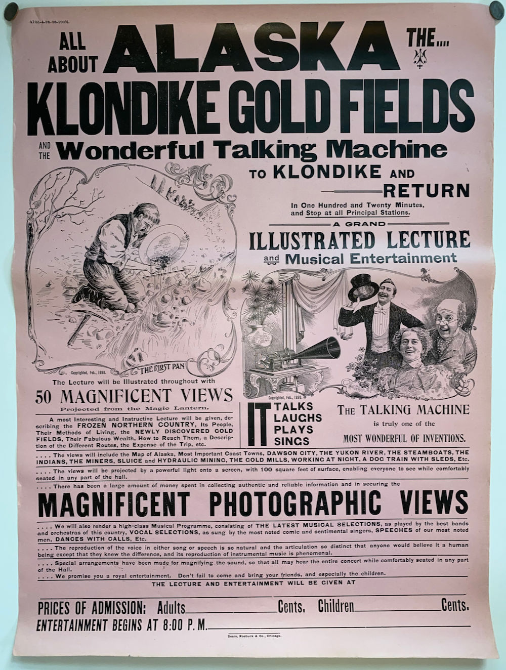 Vintage Gold Rush Poster