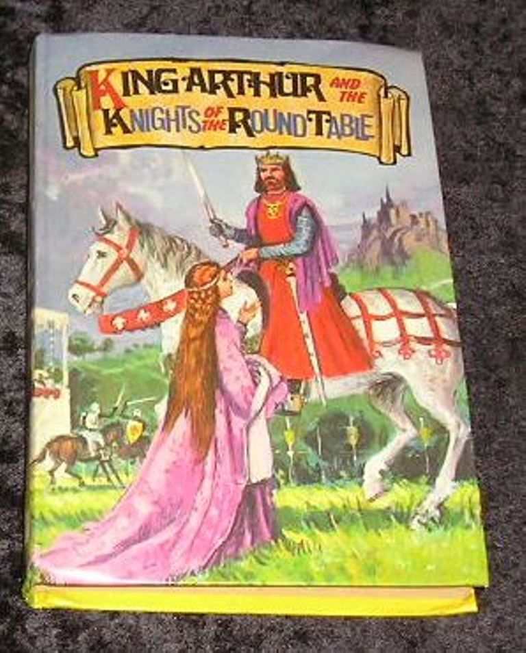 King Arthur And The Knights Of The Round Table Book Cover