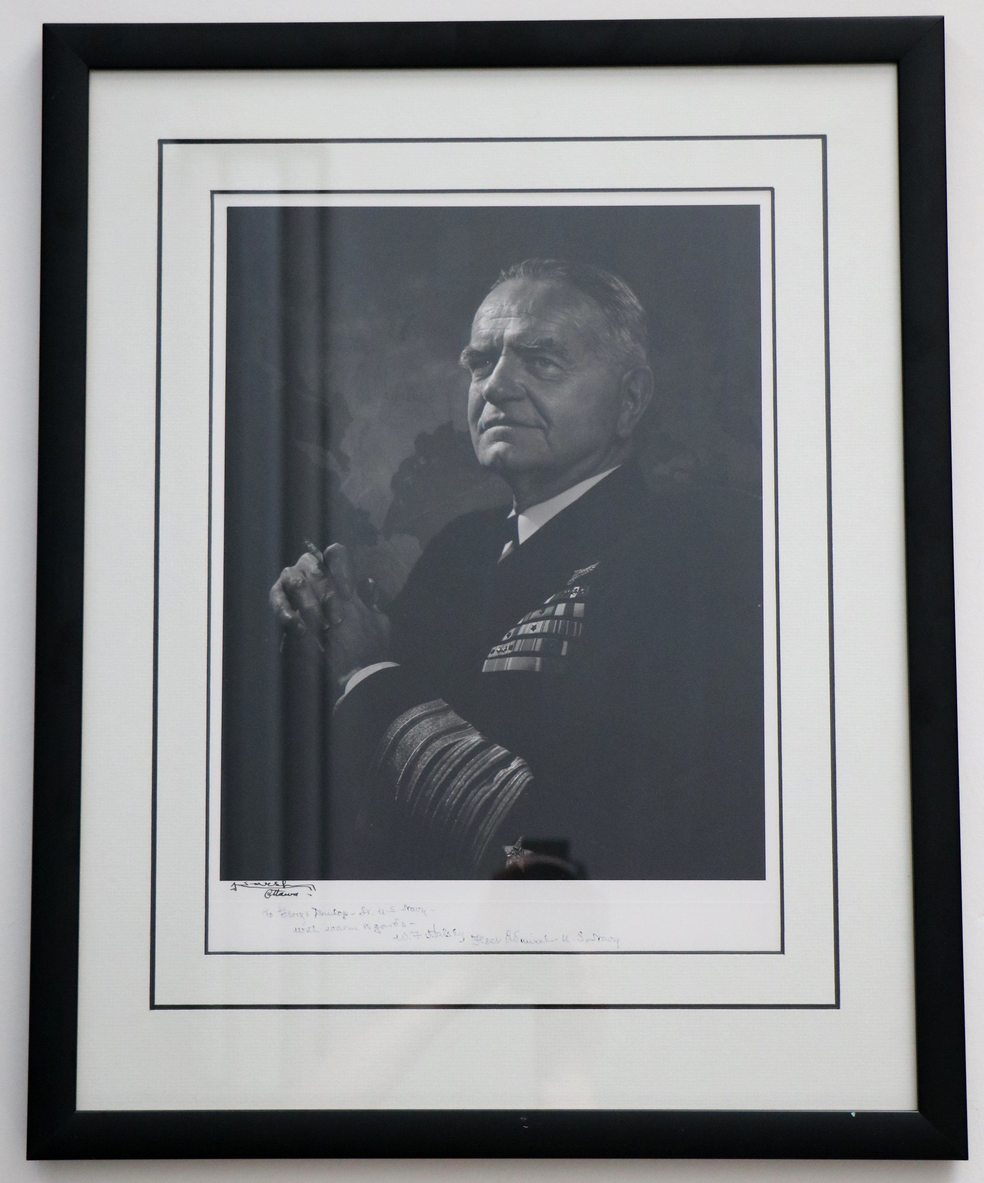 Admiral William F. "Bull" Halsey [Signed Portrait] by Karsh, Yousuf ...