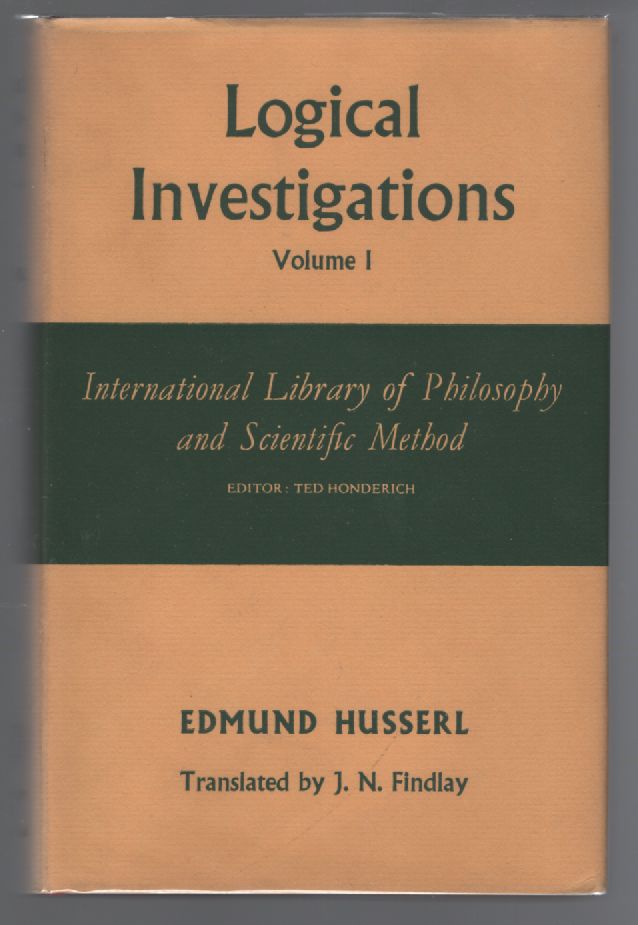 Logical Investigations (International Library of Philosophy and ...