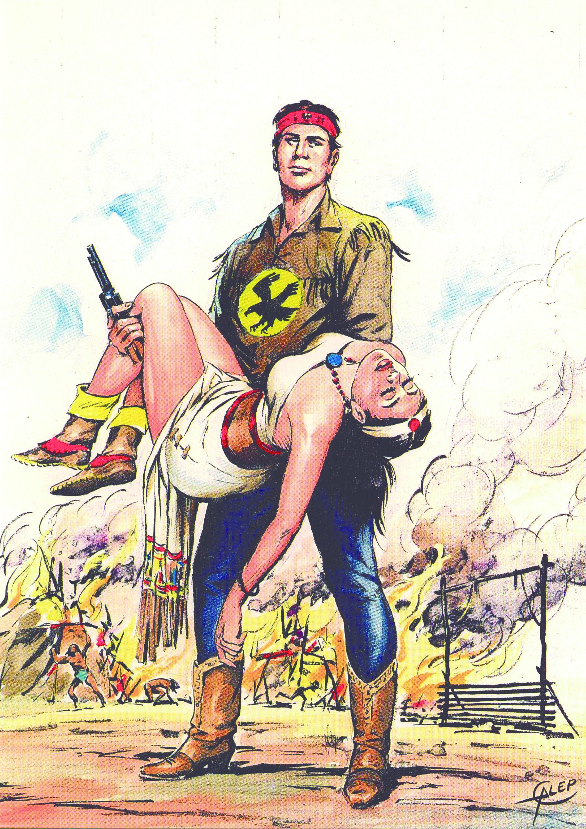 Poster DIN 4 numero 0011: Tex Willer serie Tex 2021 | Biblio